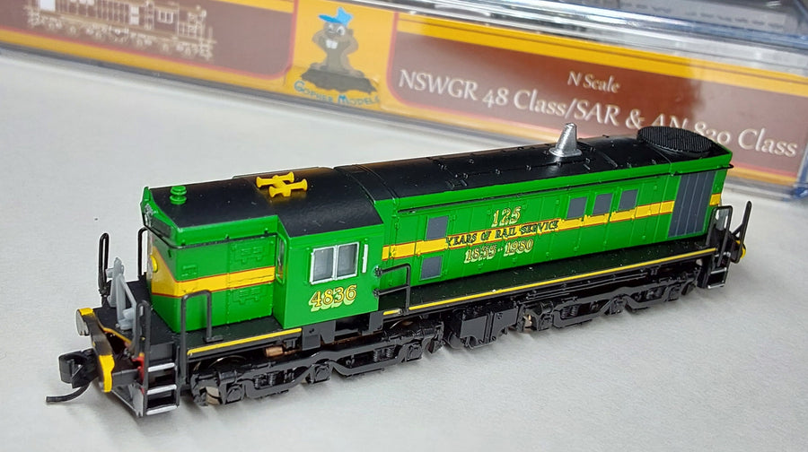 48 Class locomotive 4836 125 Anniversary scheme – Gopher Models ...