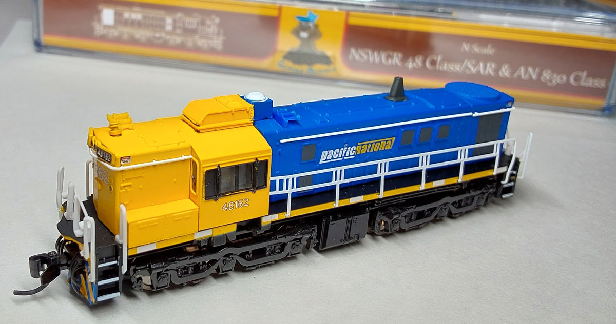 48 Class locomotive Pacific National livery – Gopher Models & Badgerbits