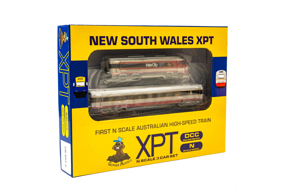SRA InterCity XPT 3 car set N Scale – Gopher Models & Badgerbits